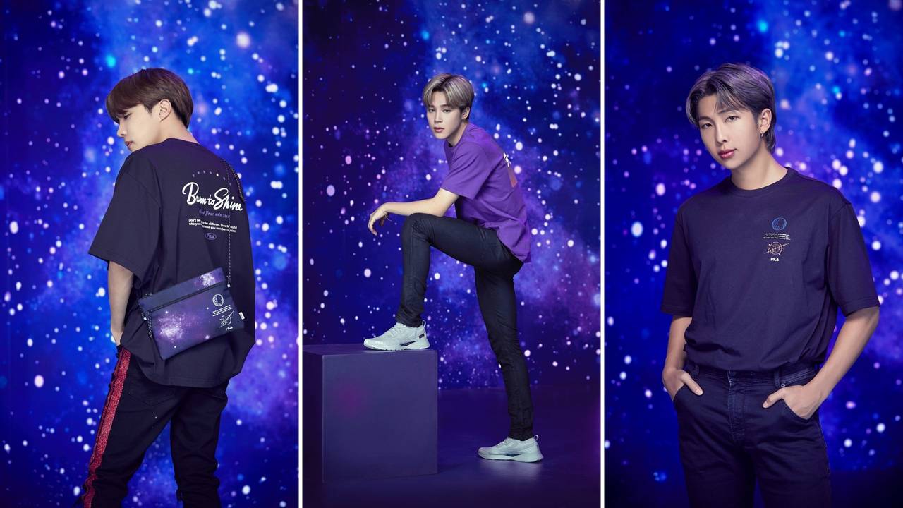 FILA apresenta collab exclusiva com banda coreana BTS